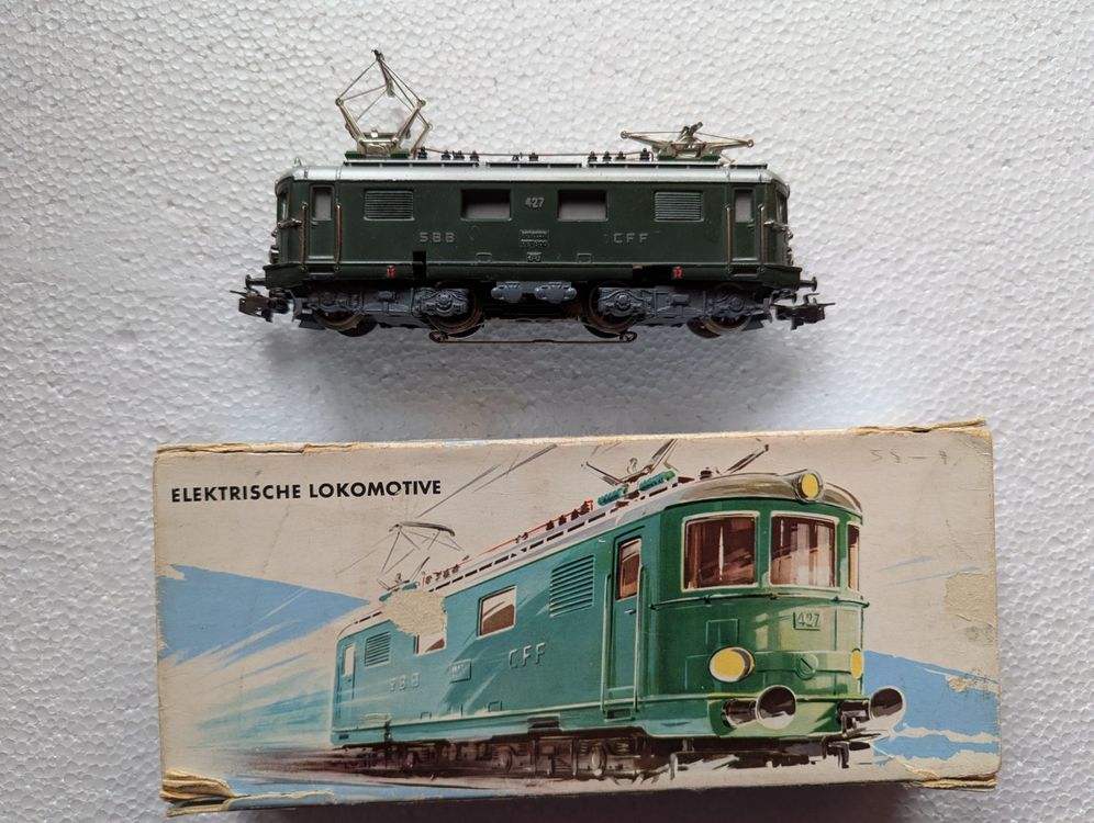 E-Lok Re 4/4 I Nr. 427 der SBB, Märklin 3014, in OVP | Kaufen auf Ricardo