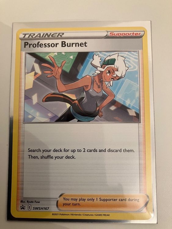 Pokemon Trainer Professor Burnet SWSH167 | Kaufen auf Ricardo