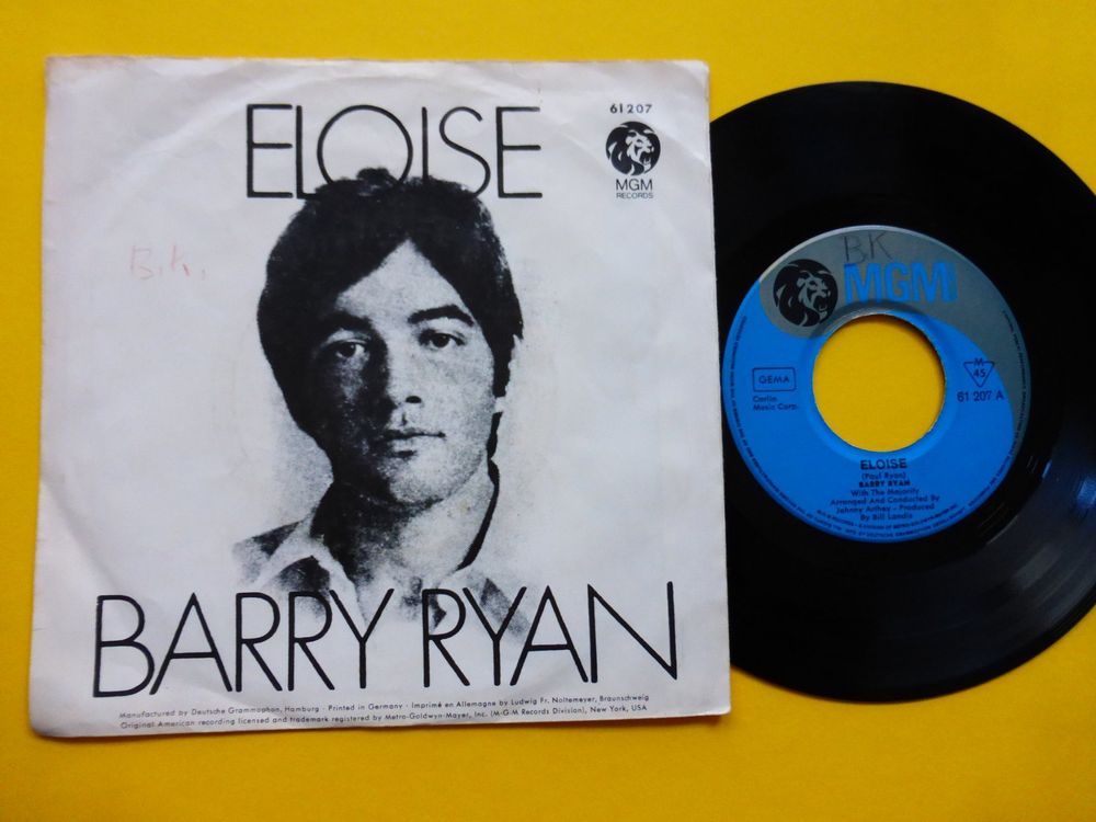 Barry Ryan – Eloise | Kaufen auf Ricardo