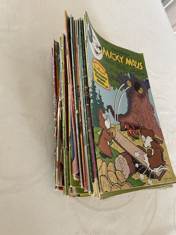 Mickey Mouse Comic Hefte 1980 bis 1982 (Gebraucht) in Uzwil für CHF 15 – mit Lieferung auf ...