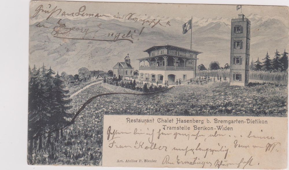 Hasenberg, Berikon-Dietikon, 1910 (Gebraucht) in Spiez für CHF 12 – mit ...