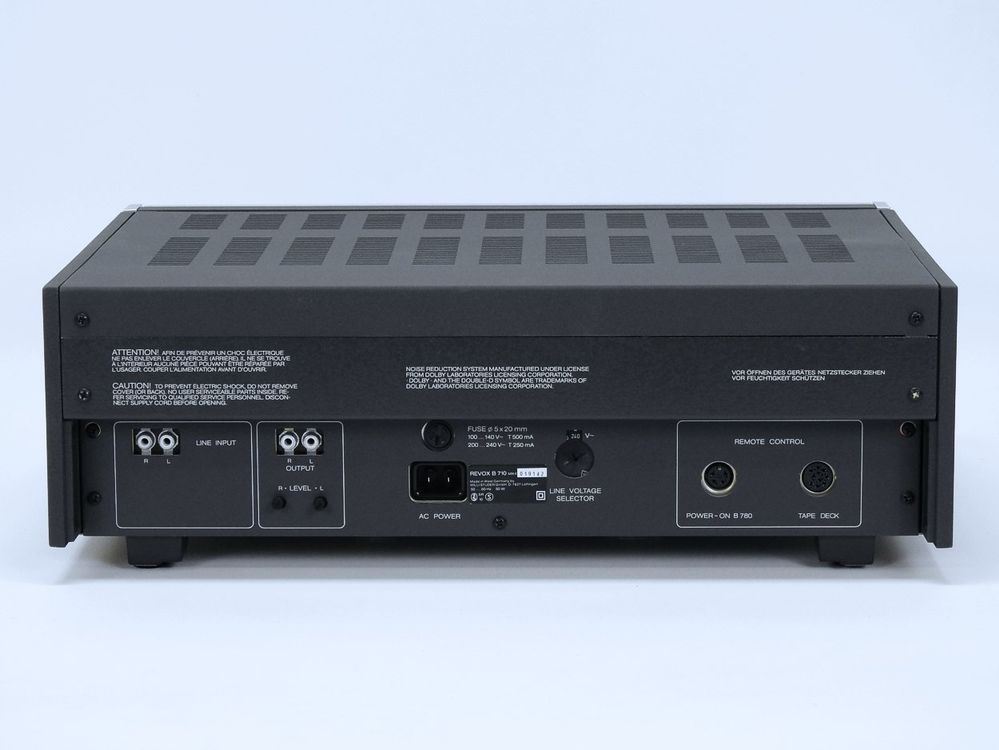 ReVox B710 MKII ab Komplettrevision & updates & Lackierung.. (Gebraucht ...