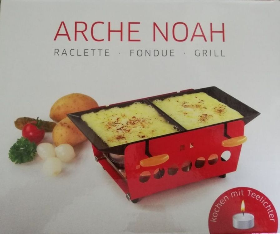 Arche Noah Raclette, Fondue, Grill Set für 2 Personen (Neu und ...