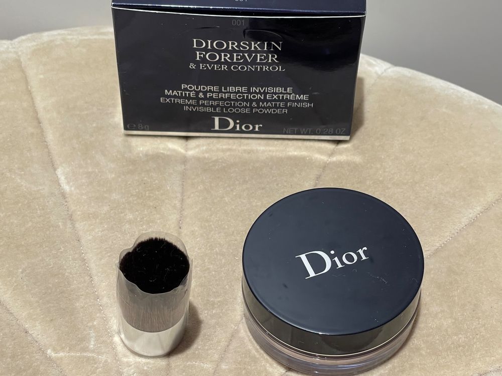 DIOR DIORSKIN FOREVER POUDRE LIBRE INVISIBLE 001 MIT PINSEL | Kaufen ...
