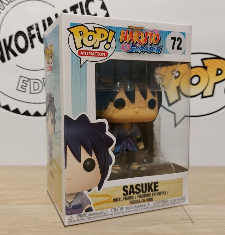 Funko POP! Naruto Shippuden - Sasuke (Neu und originalverpackt) in ...