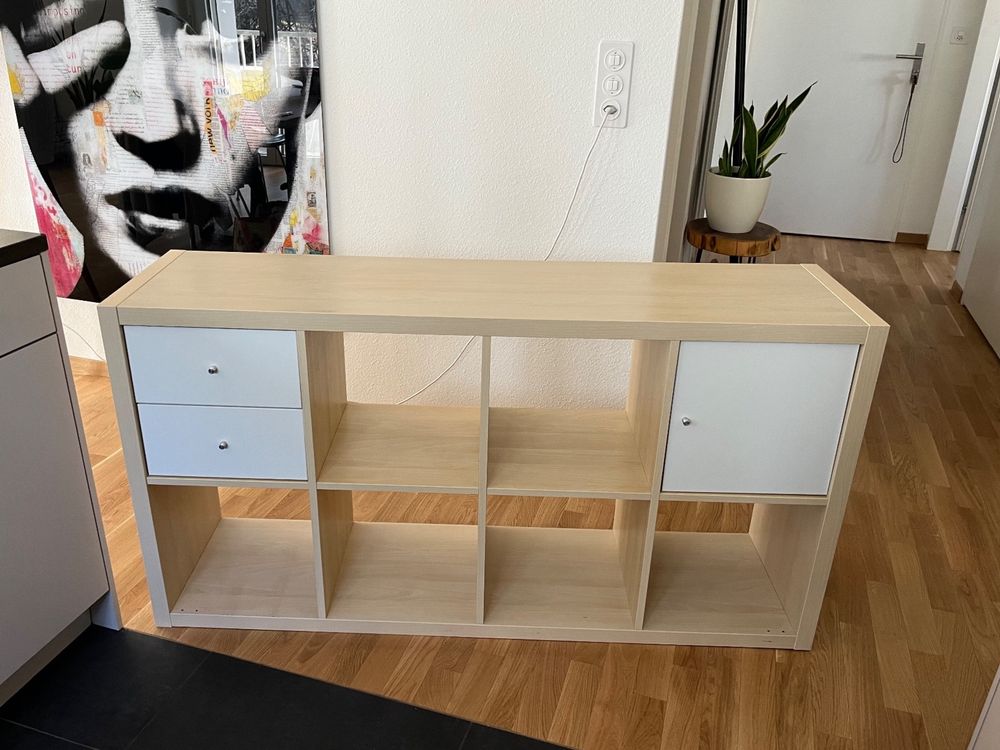 IKEA Kallax Sideboard | 4x2 inkl. Schubladen & Kästchen (Gebraucht) in ...