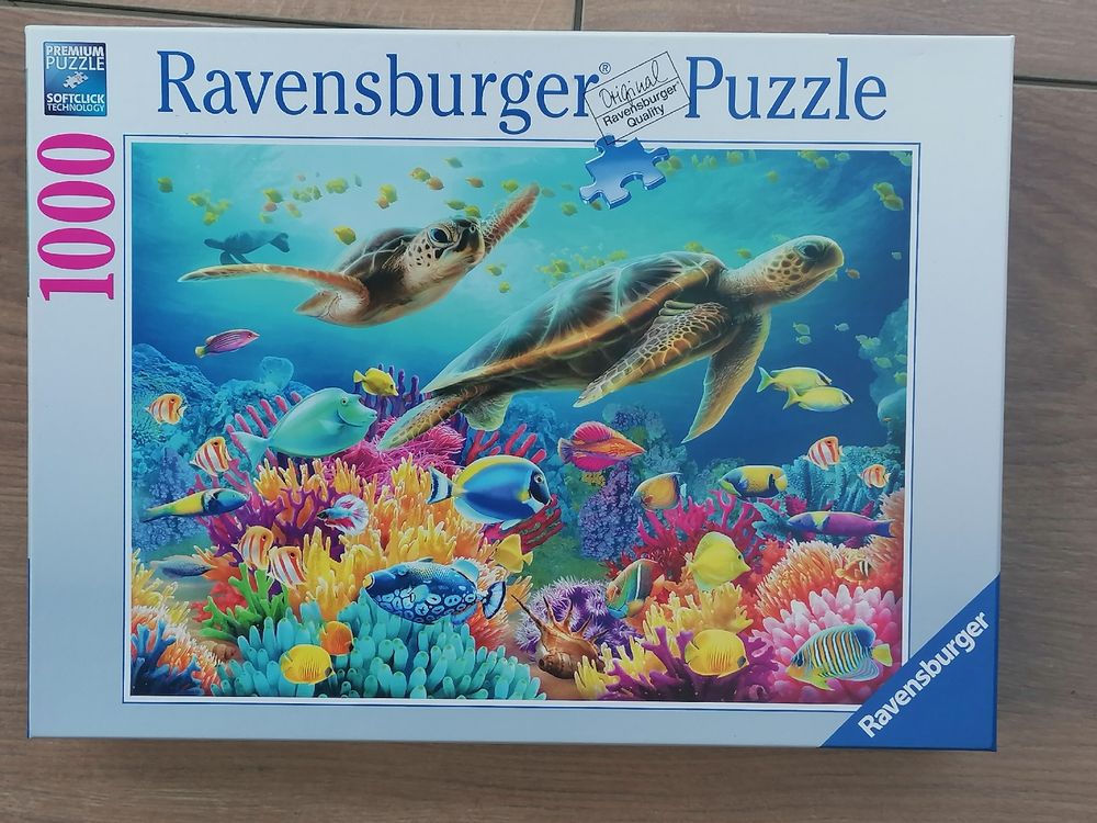 Ravensburger 1000 Teile Puzzle, Fische, Unterwasserwelt, neu (Neu (gemäss Beschreibung)) in ...