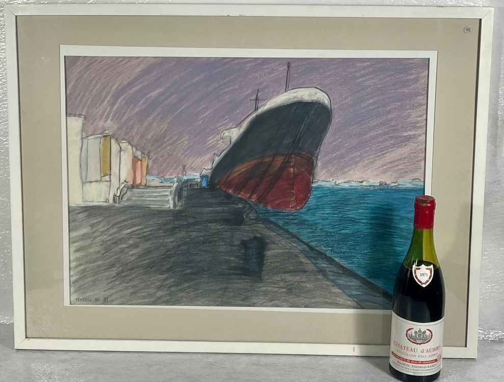 Grosse Mischtechnik Collage Venedig Monogrammiert (Gebraucht) in Root für CHF 10 – mit Lieferung ...