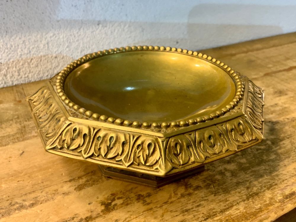 JUGENDSTIL KERZENHALTER BRONZE MASSIV FRANKREICH UM 1900 (Gebraucht) in Biglen für CHF 6 – mit ...