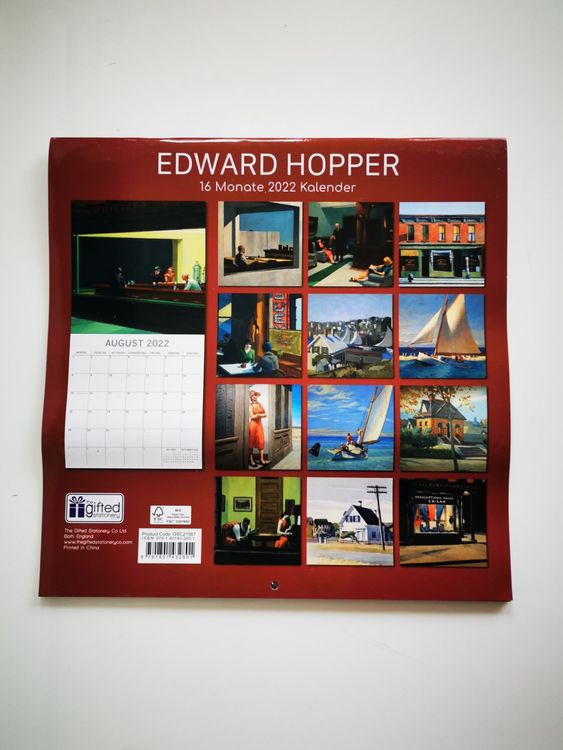 Edward Hopper Kalender 2022 (Gebraucht) in Luzern für CHF 2 – mit ...