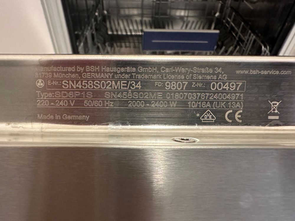 Lave-vaisselle Siemens SD6P1S - neuf | Kaufen auf Ricardo