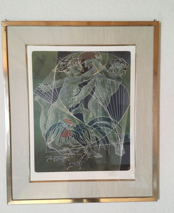 Hans Erni-Lithografie (Gebraucht) in Wettingen für CHF 150 – nur Abholung auf Ricardo kaufen