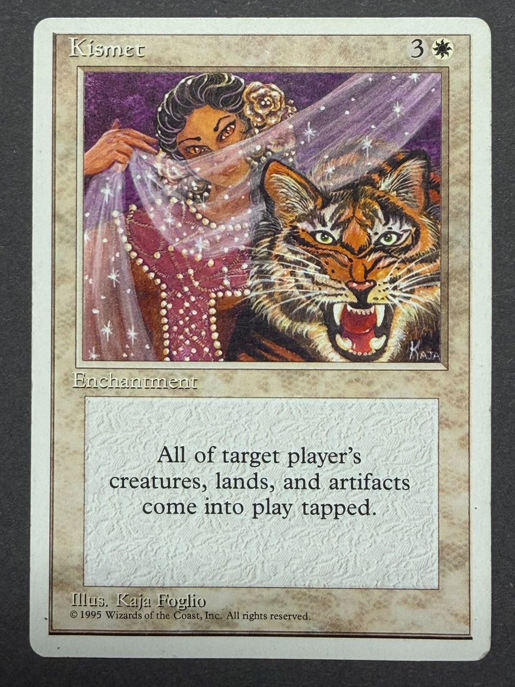 4th Fourth Edition Alternate - Kismet - Magic The Gathering (Gebraucht ...