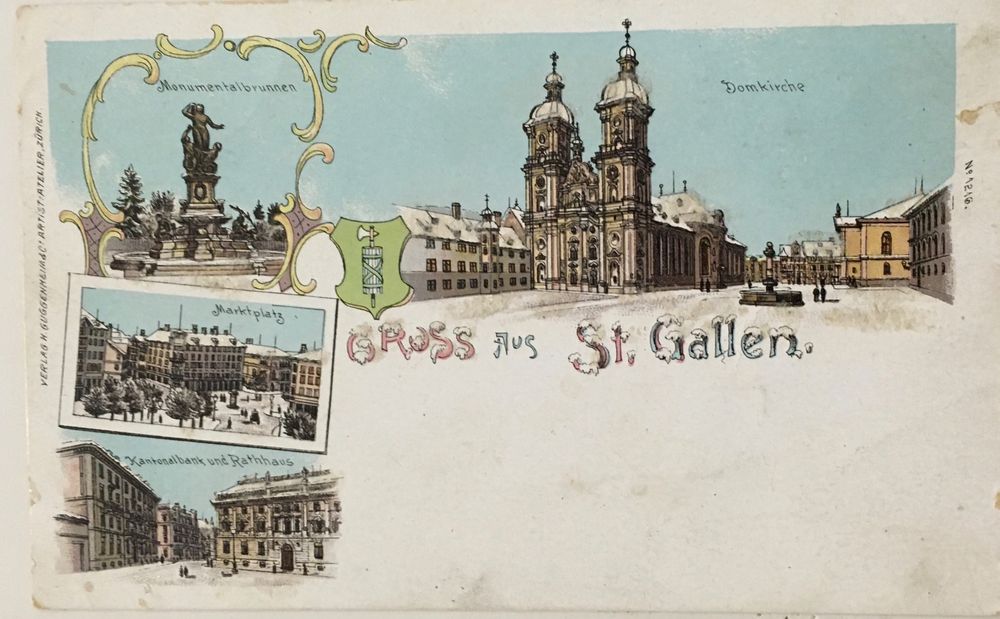 Gruss aus St. Gallen, Litho | Kaufen auf Ricardo