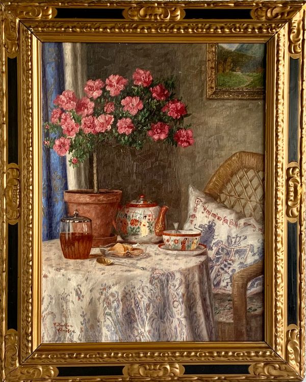 Antikes grosses Stilleben Gemälde signiert (Gebraucht) in Root für CHF 805 – mit Lieferung auf ...