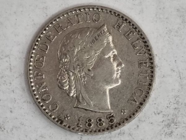 20 rappen 1885 Seltene Erhaltung (Gebraucht) in Bure für CHF 2 – mit Lieferung auf Ricardo kaufen