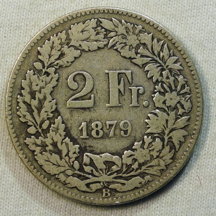 2 Franken 1879 (Gebraucht) in Männedorf für CHF 11 – mit Lieferung auf Ricardo kaufen