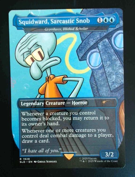 Squidward / Grazilaxx, Illithid Scholar - MTG | Kaufen auf Ricardo