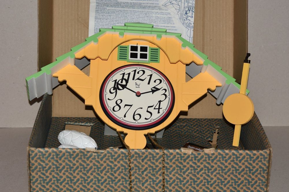 ALESSI Cuckoo Clock 1988 DESIGN RARITÄT | Acheter sur Ricardo