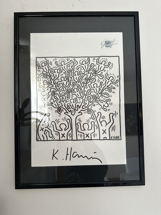 Keith Haring Zeichnung | Kaufen auf Ricardo