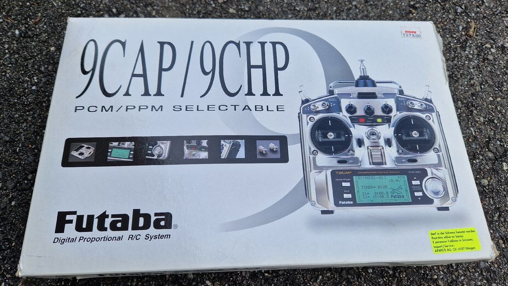 Futaba FF-9 - 9CAP/9CHP Fernsteuerung (Défectueux) à Schinznach Bad ...