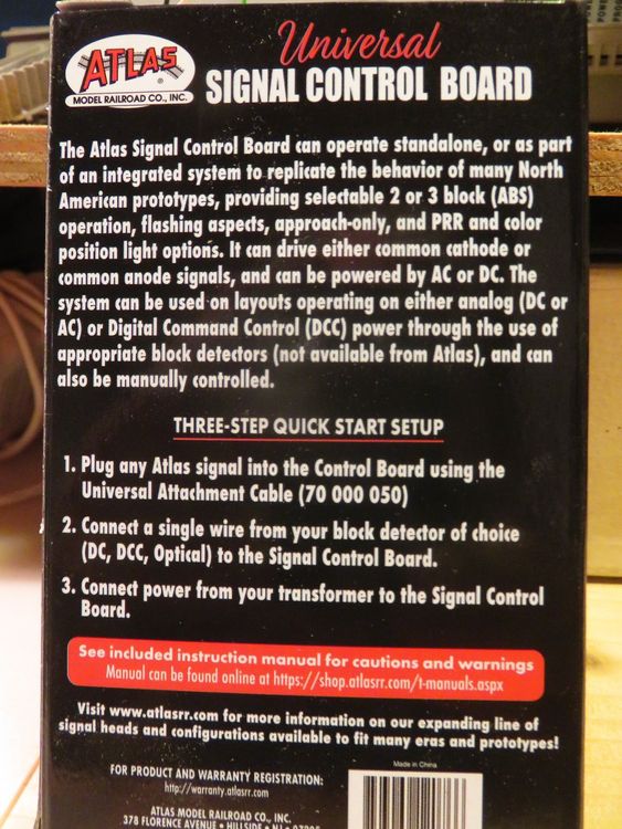 Modern SignalBrücke+ Bridge+Controller ATLAS (Neu und originalverpackt ...