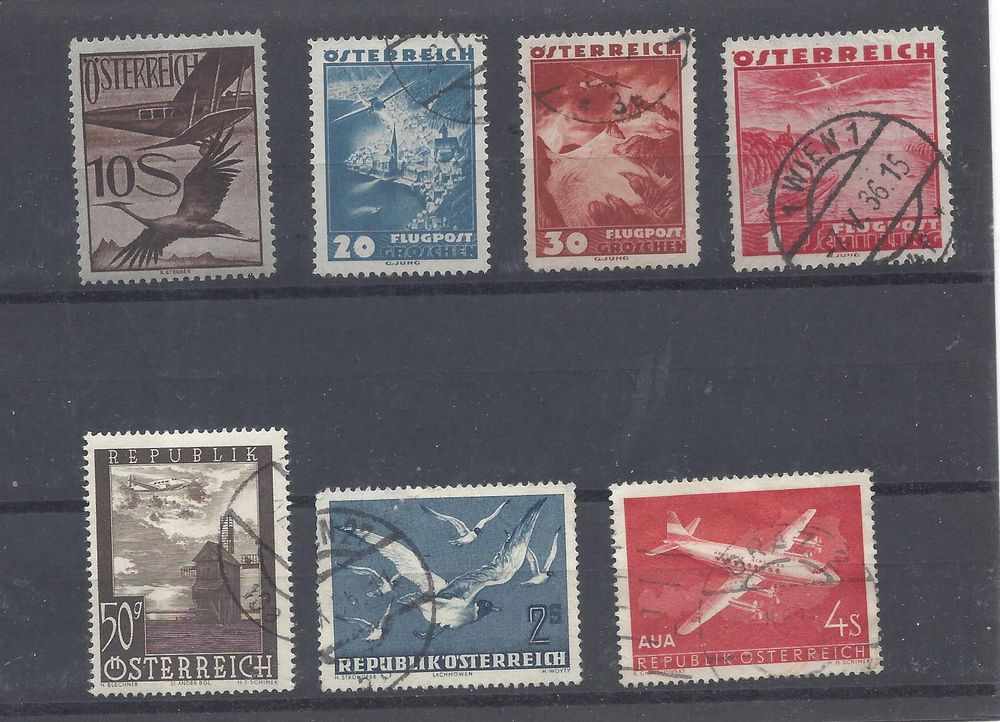 ÖSTERREICH Flugpost Marken | Kaufen auf Ricardo