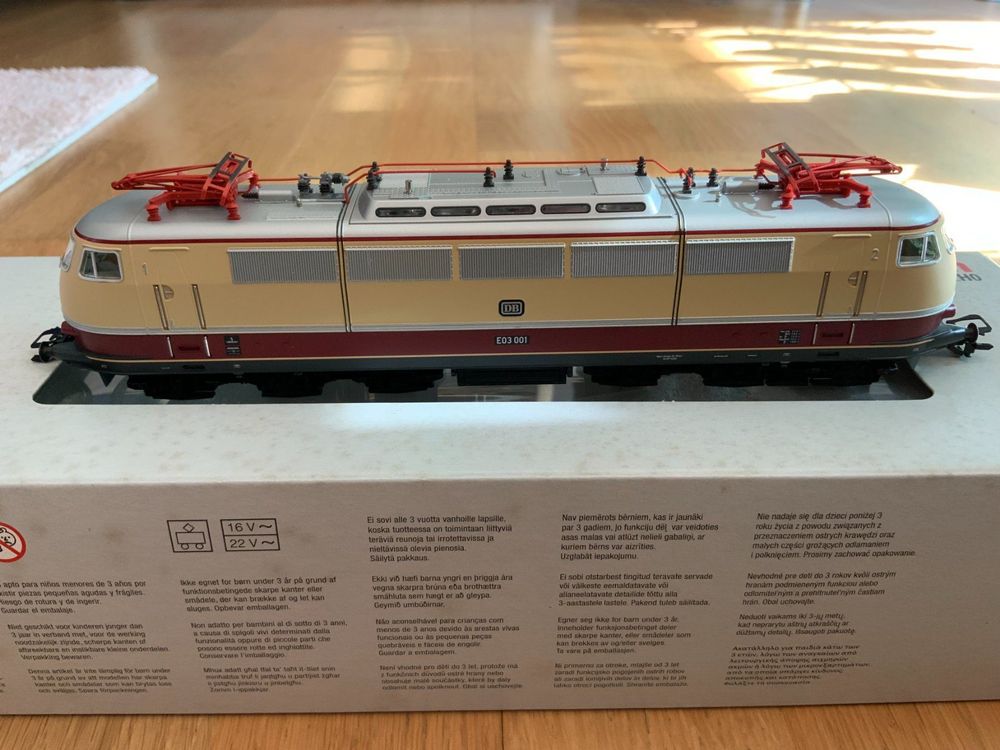 Märklin 37575 BR E03 001 DB Versuchslok (Neu (gemäss Beschreibung)) in Frauenfeld für CHF 203 ...