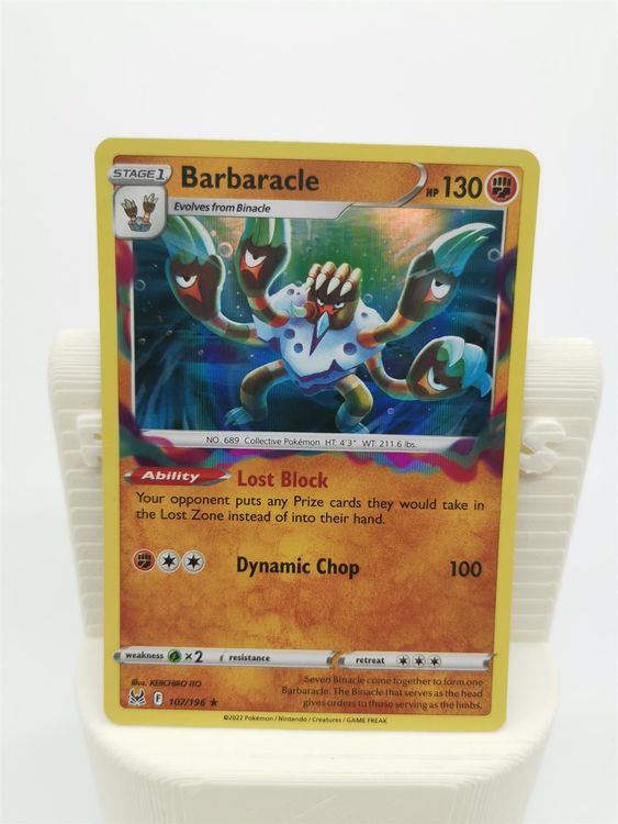 Barbaracle - Lost Origin 107/196 - Holo (Neu (gemäss Beschreibung)) in ...