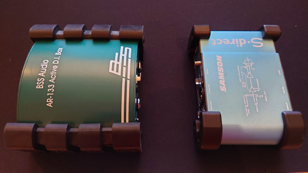 2x Aktive DI Box, BSS AR-133 und Samson SD100 (D'occasion) à pour CHF ...