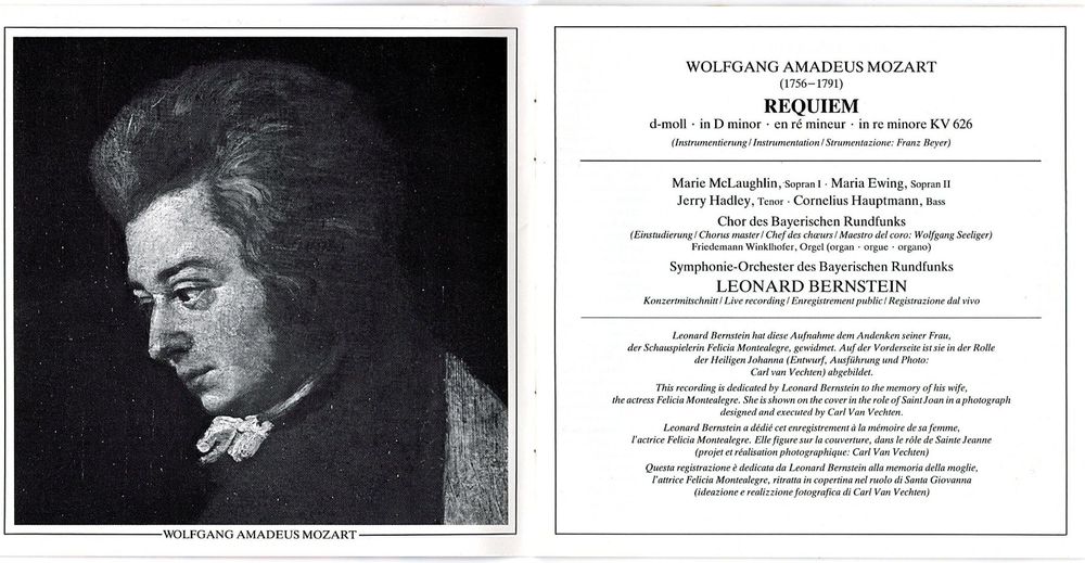 Mozart Requiem in der Fassung von Franz Beyer (Gebraucht) in Thun für ...