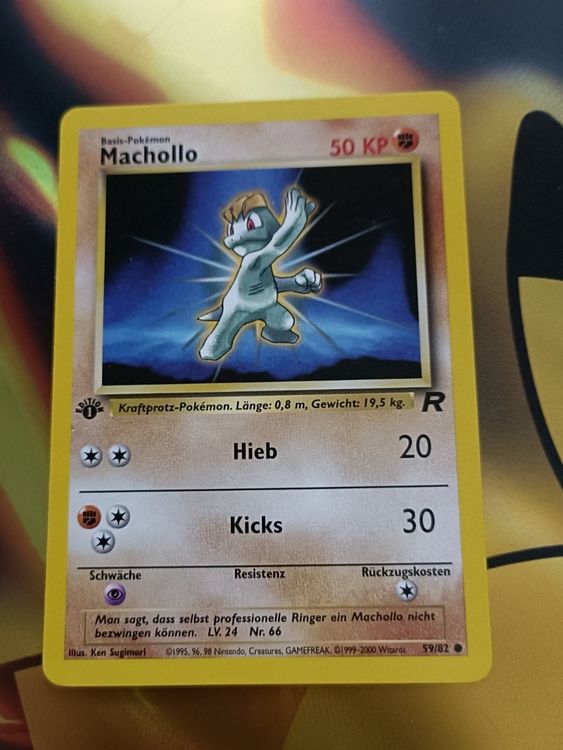 Machollo 1. Edition aus Team Rocket 59/82 (Gebraucht) in Köniz für CHF ...