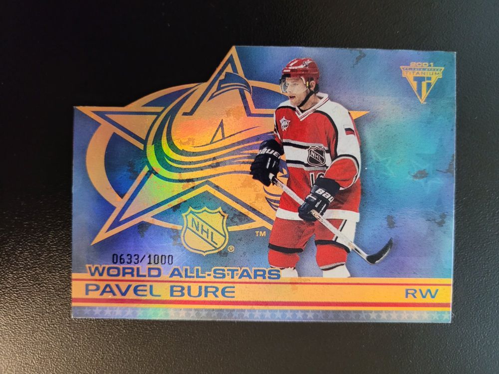 Pavel Bure NHL 2001Titanium World All-Stars 633/1000 Insert | Kaufen auf Ricardo