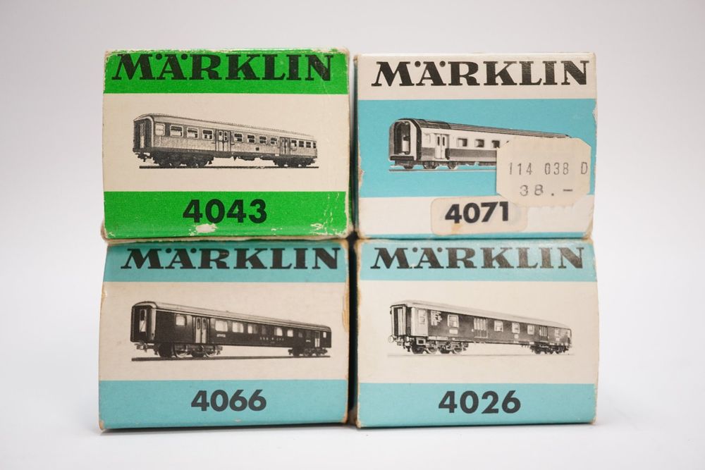 e35 Märklin Leerkartons für 4043 / 4071 / 4066 / 4026 (Gebraucht) in ...