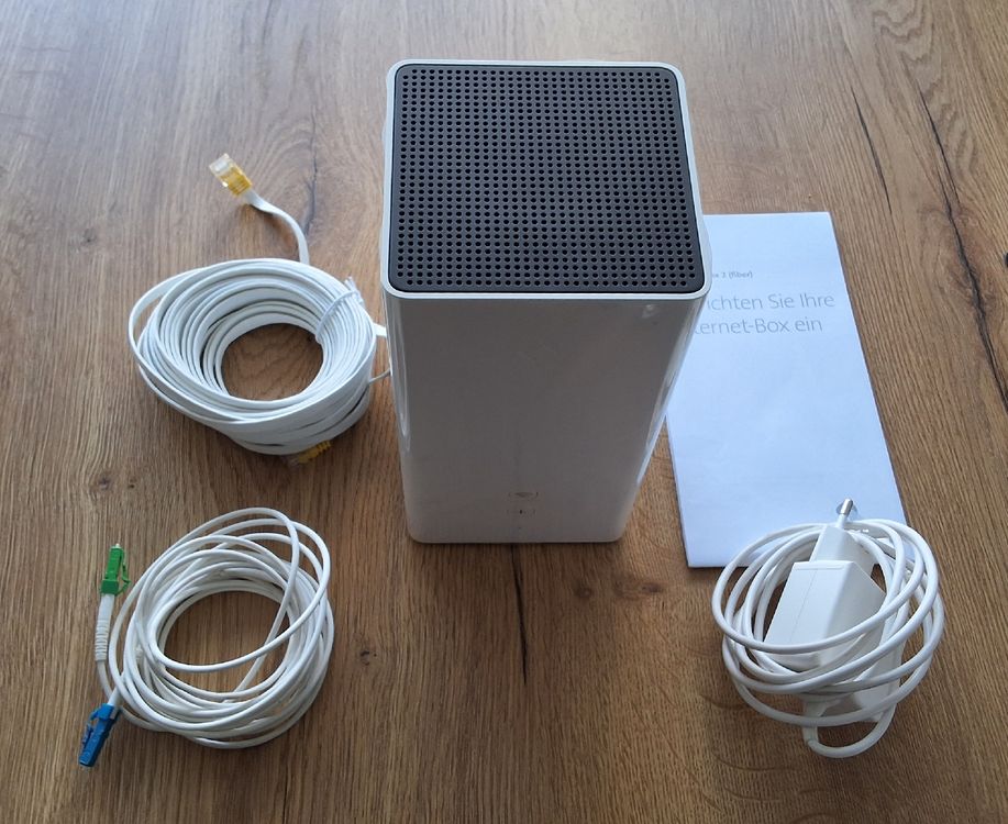 Swisscom Internet-Box 2 Fibre (Originalverpackg mit Zubehör) (Gebraucht ...