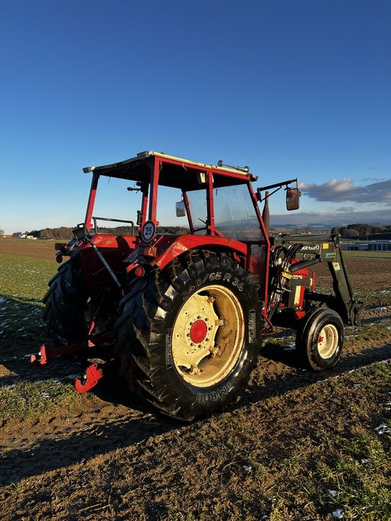 IHC Traktor 744 Internationl Harvester mit Frontlader (Gebraucht) in Meikirch für CHF 5500 – nur ...