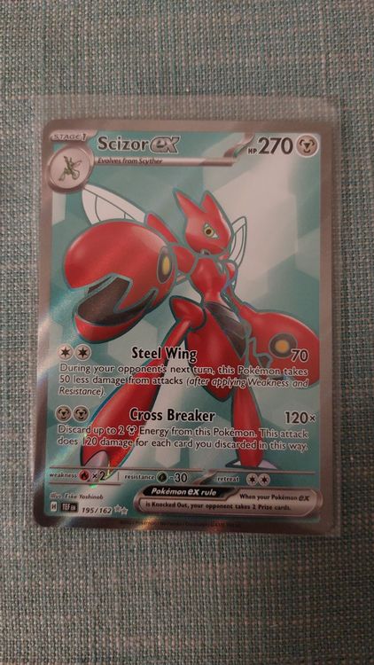 Scizor ex Fullart Temporal Forces (Neu (gemäss Beschreibung)) in ...