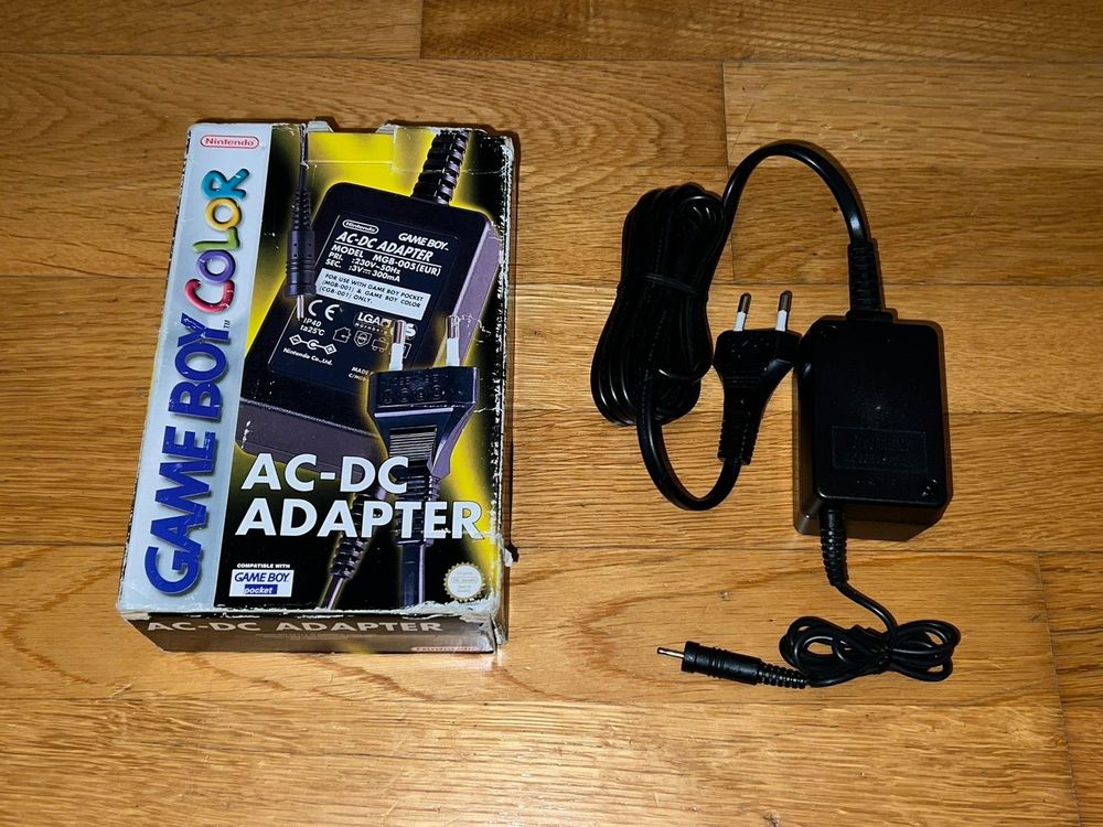 Nintendo Game Boy Color Zubehör - AC-DC Adapter (OVP) | Kaufen auf Ricardo