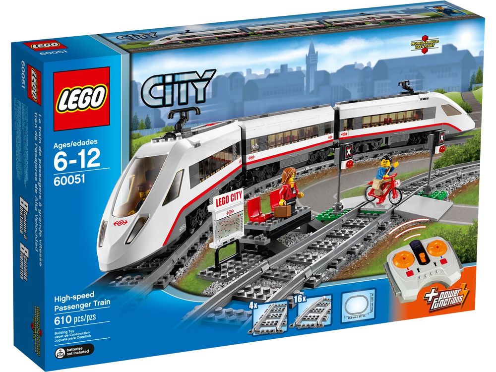 💥LEGO City 60051 Hochgeschwindigkeitszug NEU (Neu und originalverpackt ...