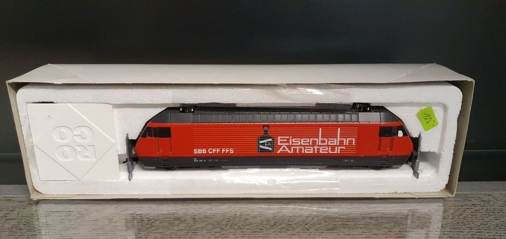 ROCO:DC: SBB Re 460 "EISENBAHN-AMATEUR" ROT OVP (Gebraucht) in Biglen ...