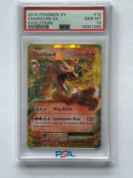 Charizard EX Evolutions - PSA 10 | Kaufen auf Ricardo