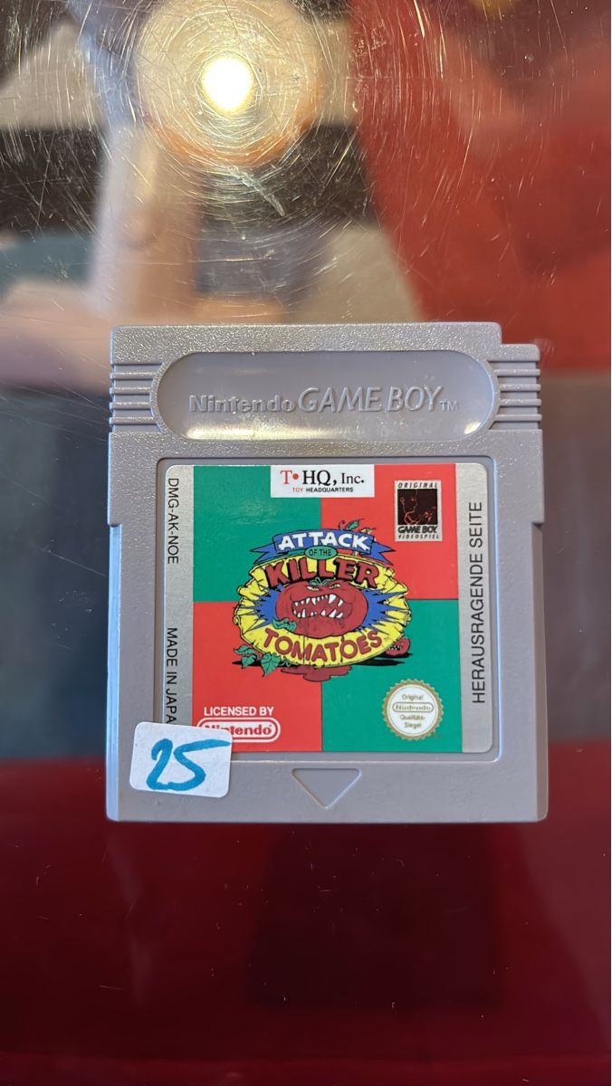 Game Boy - Attack of the Killer Tomatoes - NTSC DMG-AK-NOE (Gebraucht ...