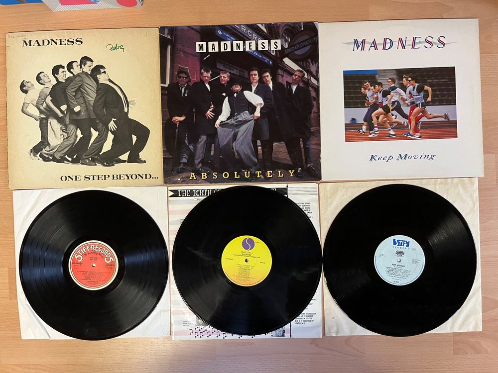 Madness - Collection / 3 kultige Vinyl Alben (Gebraucht) in Giebenach ...