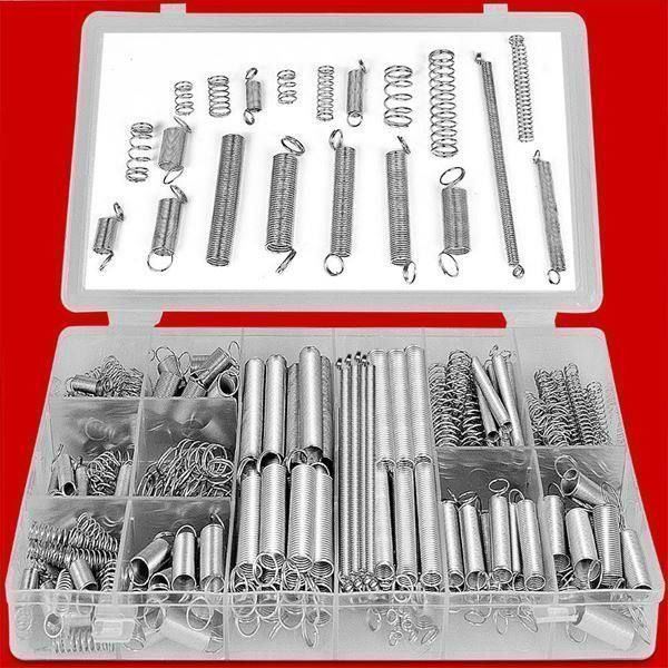 +Feder Sortiment 200tlg 4-9,5mm Spiralfed (Neu und originalverpackt) in ...