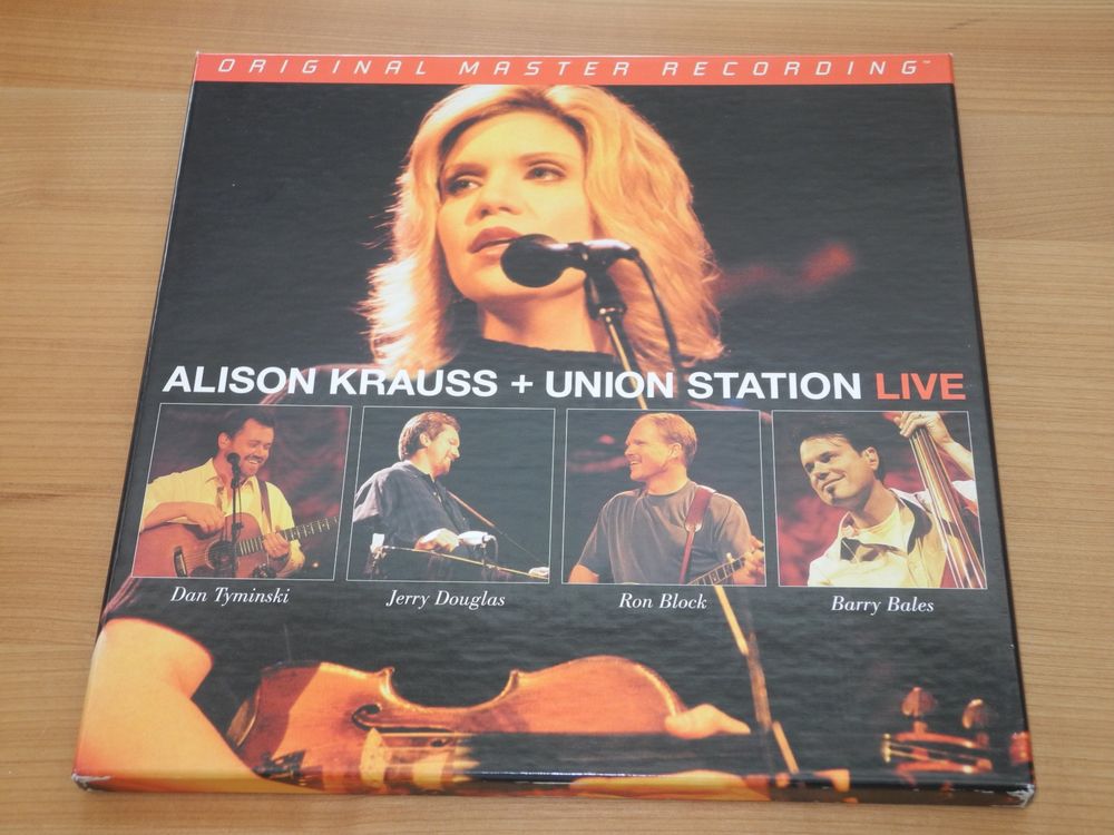 ALISON KRAUSS + UNION STATION: LIVE - MFSL 3-281 - 3 LPs (Neu (gemäss ...