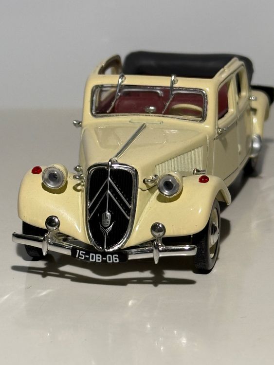 Citroen Traction 15 CV découvrable 1949 Norev 1/43 (Gebraucht) in Bramois für CHF 7 – mit ...