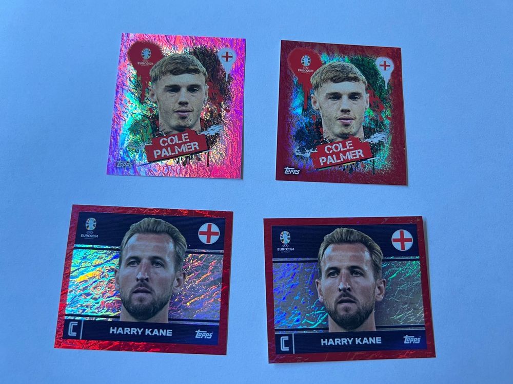EURO 2024 Sticker ENG 2,2,3,3 | Kaufen auf Ricardo