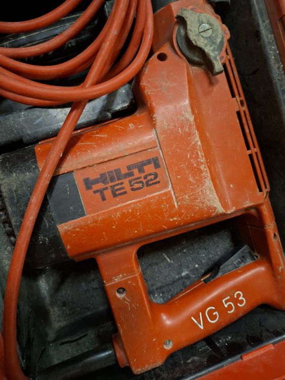 Hilti TE 52 Schlagbohrmaschine mit Koffer und Bohrer 🔨🔧 (Defekt) in ...