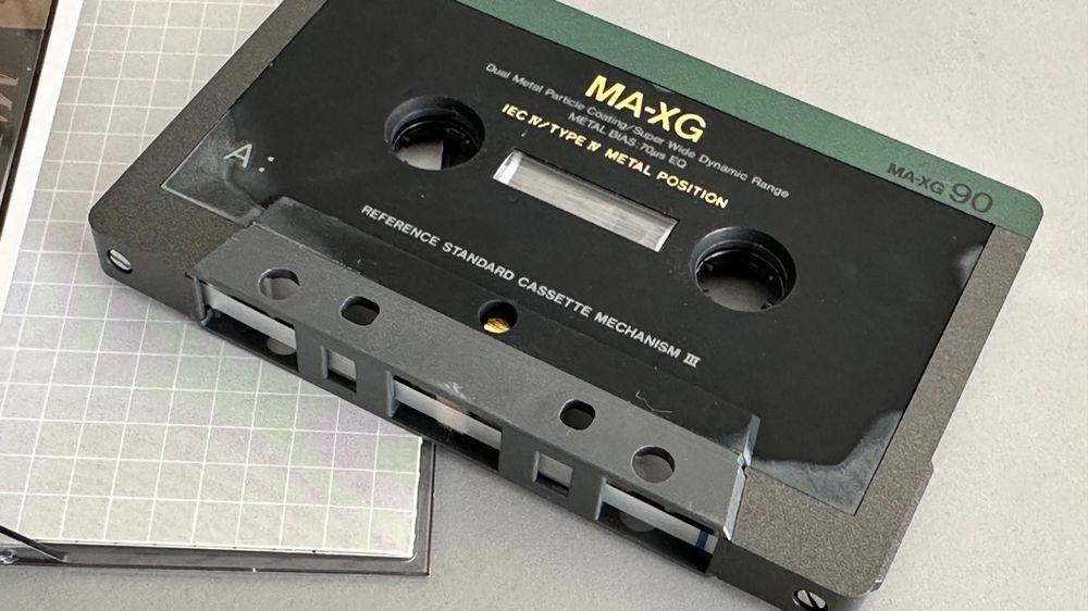 TDK MA-XG 90 Metal Position Type IV Kassette Metal Casing (Gebraucht) in Rickenbach SZ für CHF ...