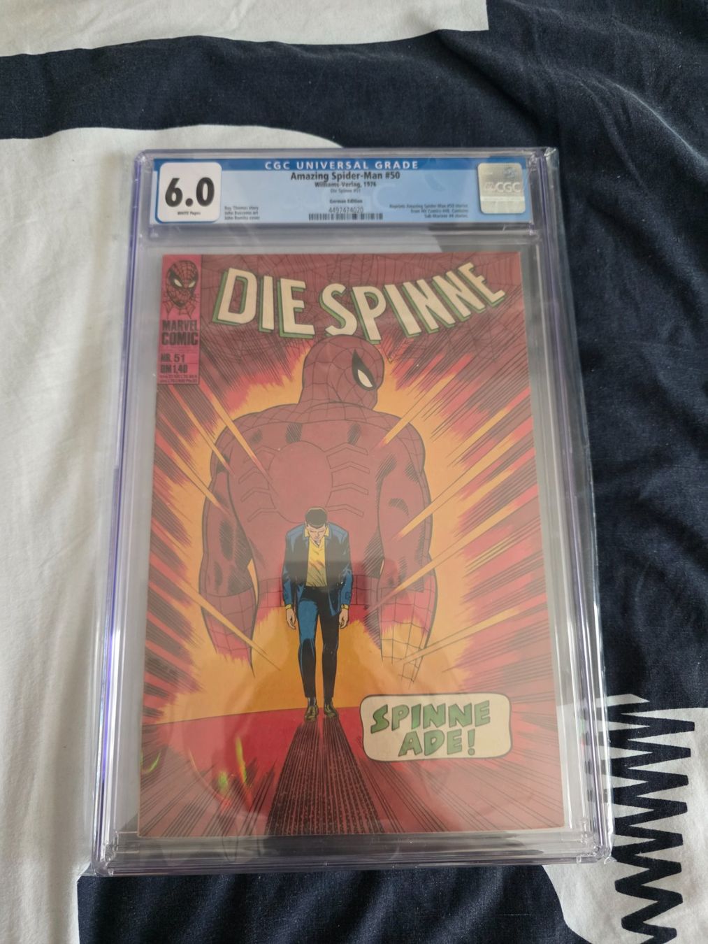 The Amazing Spider-Man #50 (Die Spinne #51) CGC 6.0 (Neu und ...